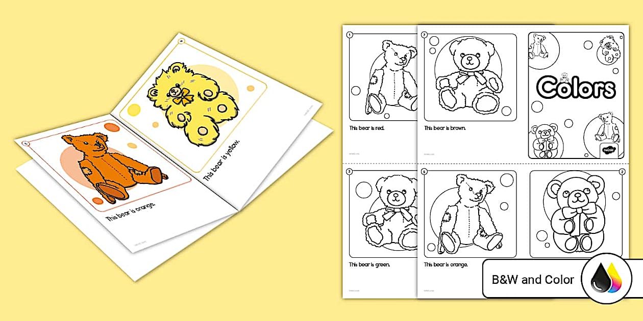 Colors Early Emergent Reader (teacher made) - Twinkl