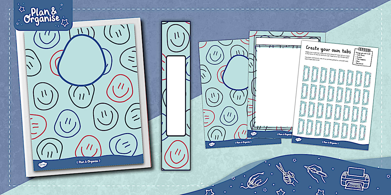 Happy Smiley | Personalised Binder Pack (teacher made)