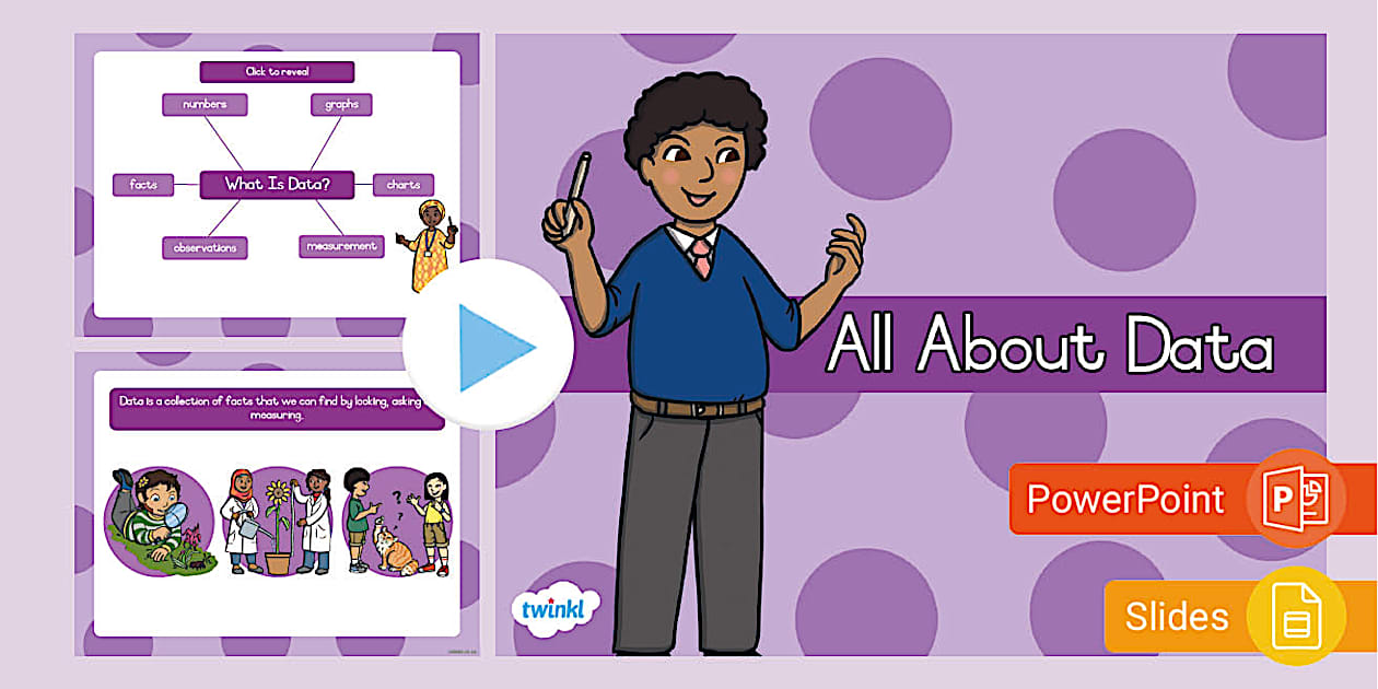 Grade R Data Handling What is Data PowerPoint - Twinkl