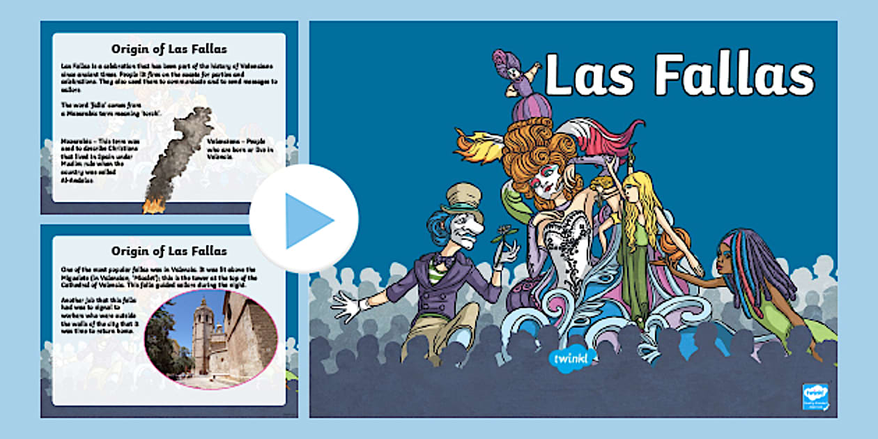 Las Fallas PowerPoint (profesor hizo) - Twinkl
