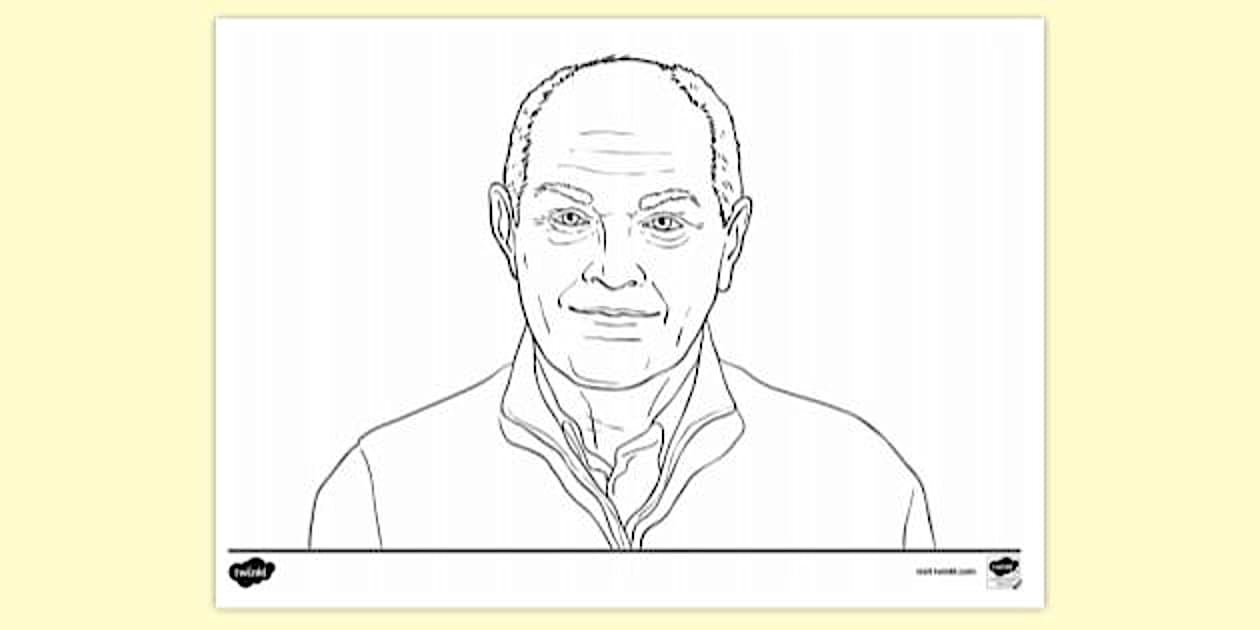 Roy Lichtenstein Colouring Page | Colouring Sheets - Twinkl