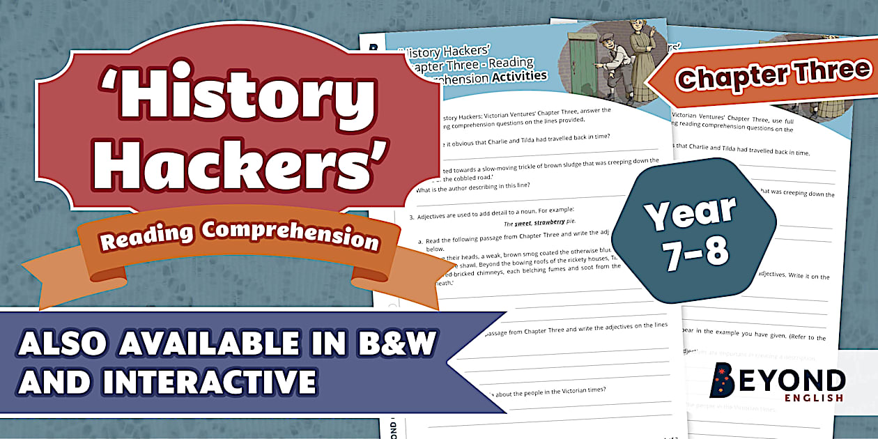 Year 7-8 Catch-up: 'History Hackers' Chapter 3