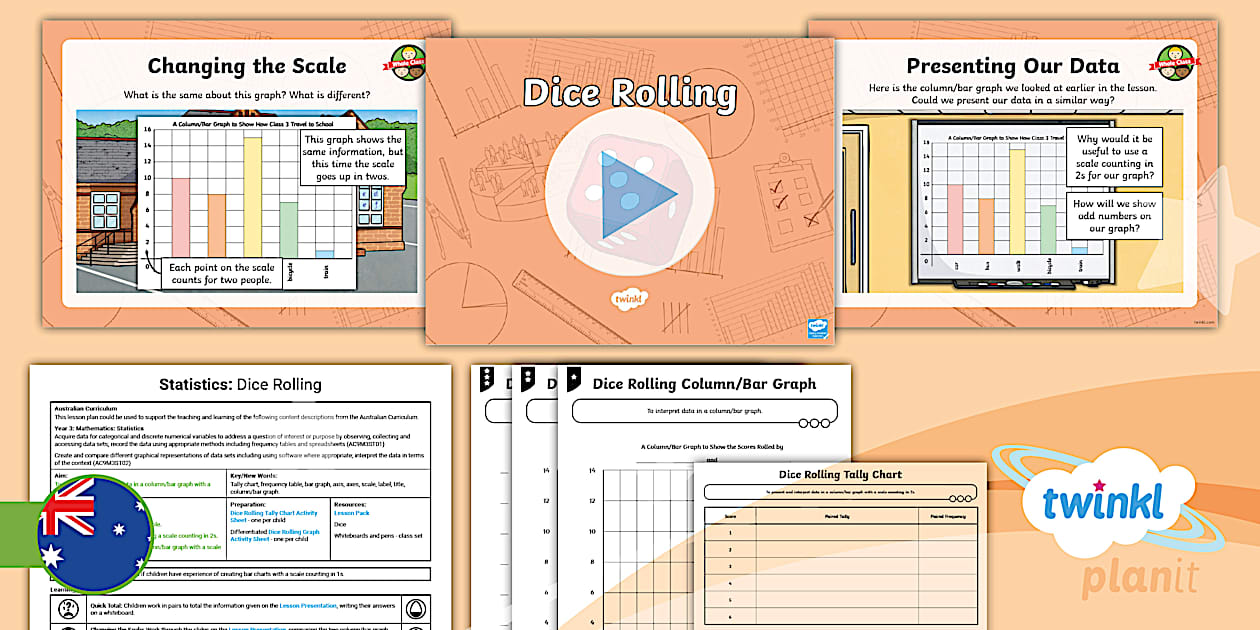 Year 3 Statistics: Interpret and Present Data Lesson 2