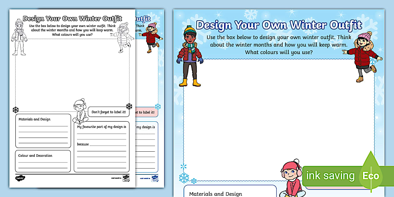 Design Your Own Winter Outfit