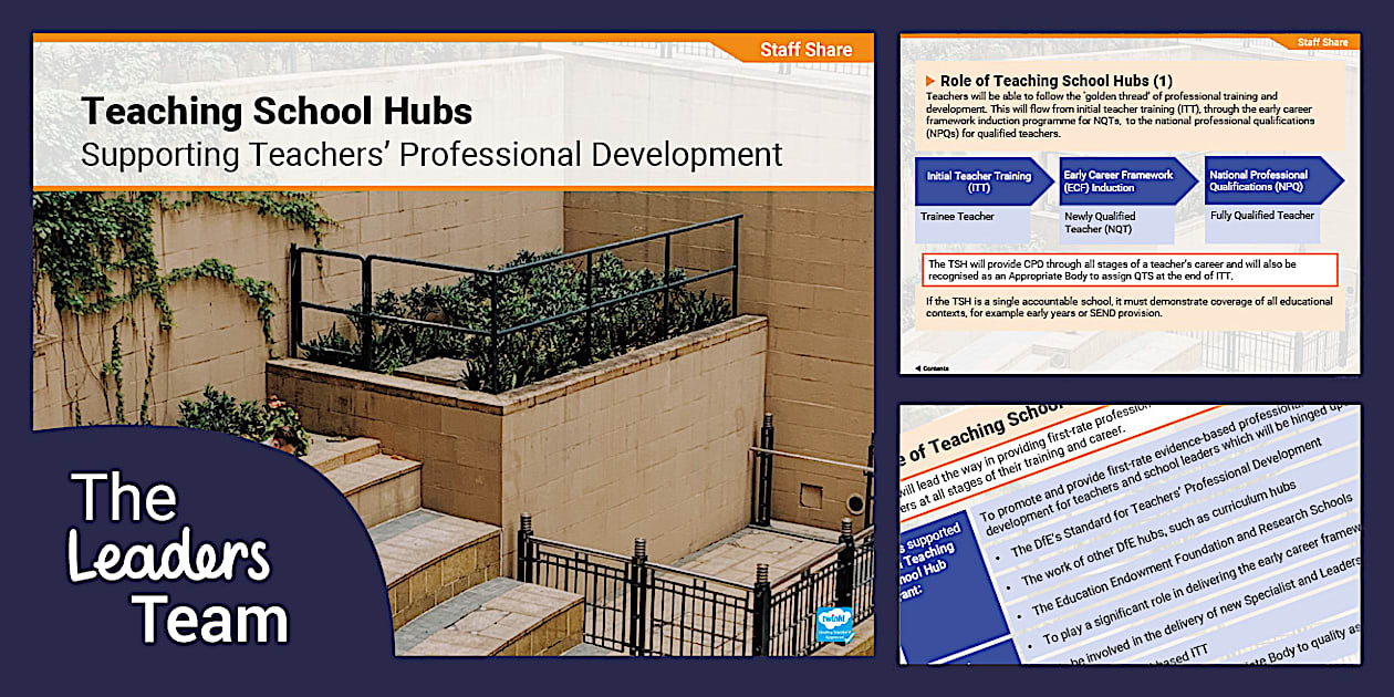 Staff Share: Teaching School Hubs - Supporting Professional Development