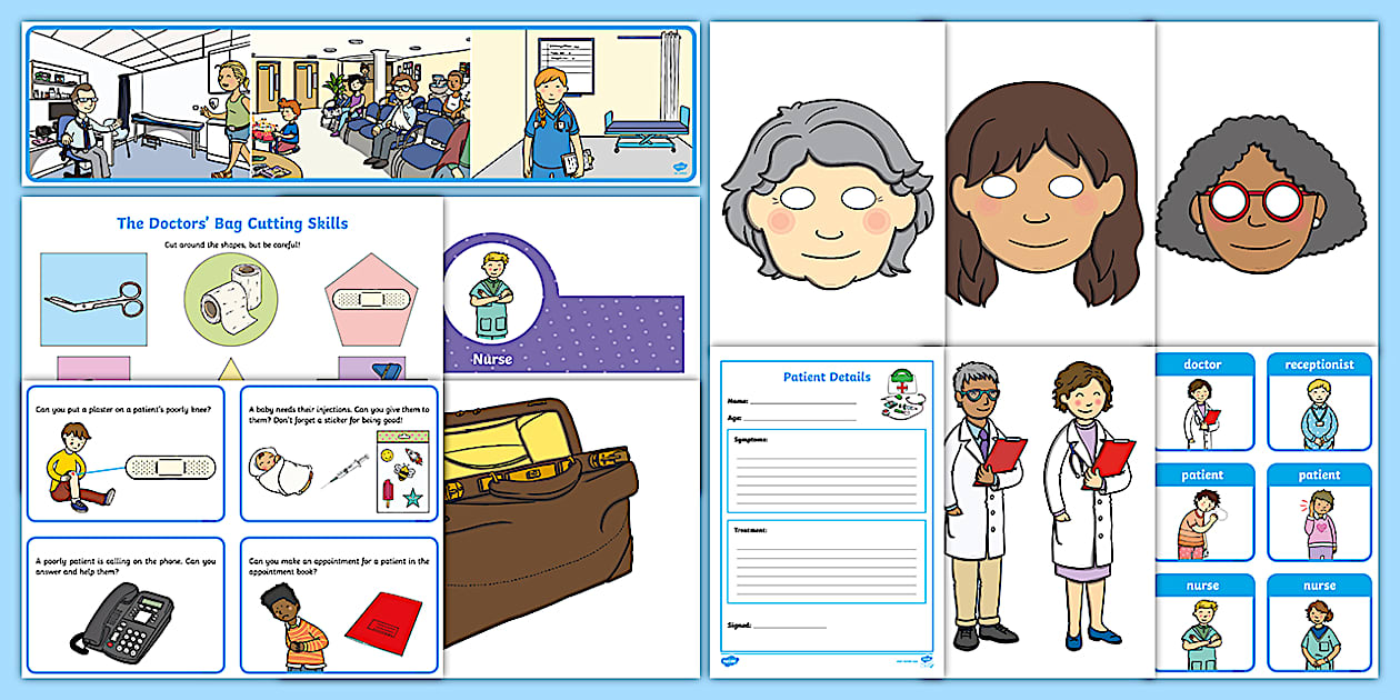 The Doctors' Surgery Aistear Role-Play Pack