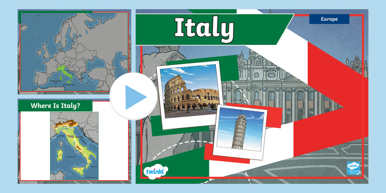 KS2 Italy PowerPoint - Primary Resources (teacher made)