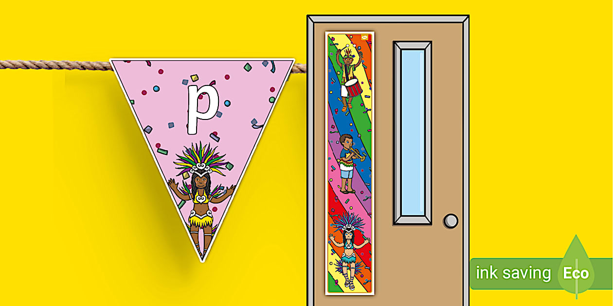 Carnival Door Decoration Pack (teacher made) - Twinkl