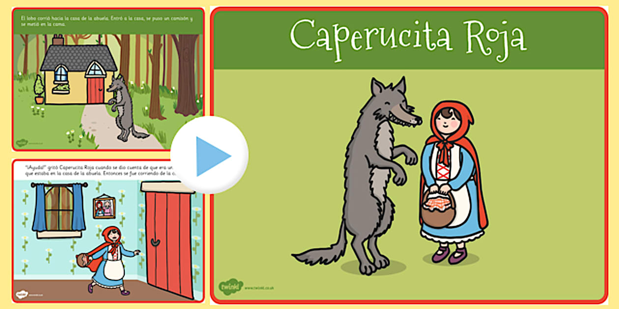 PowerPoint - La caperucita roja - Twinkl
