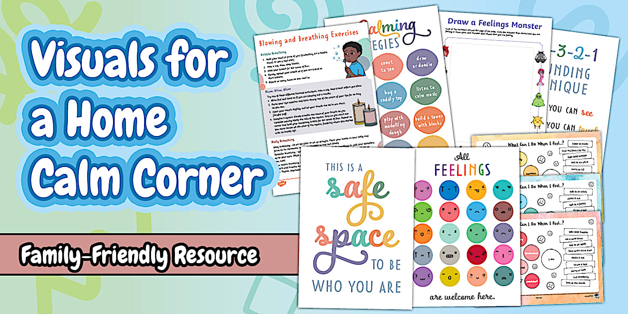 Visuals for a Home Calm Corner