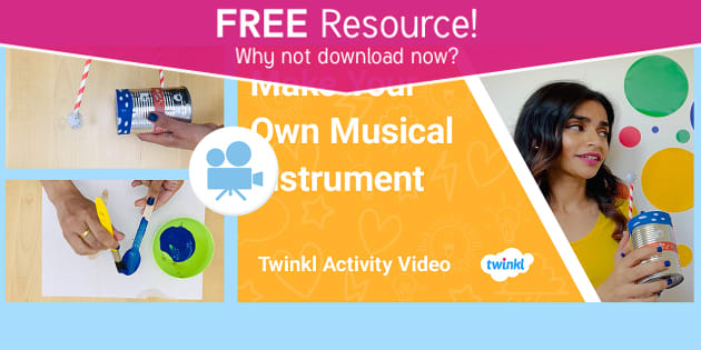 FREE! - 👉 Make Your Own Musical Instrument | KS2 Holiday Club Activity