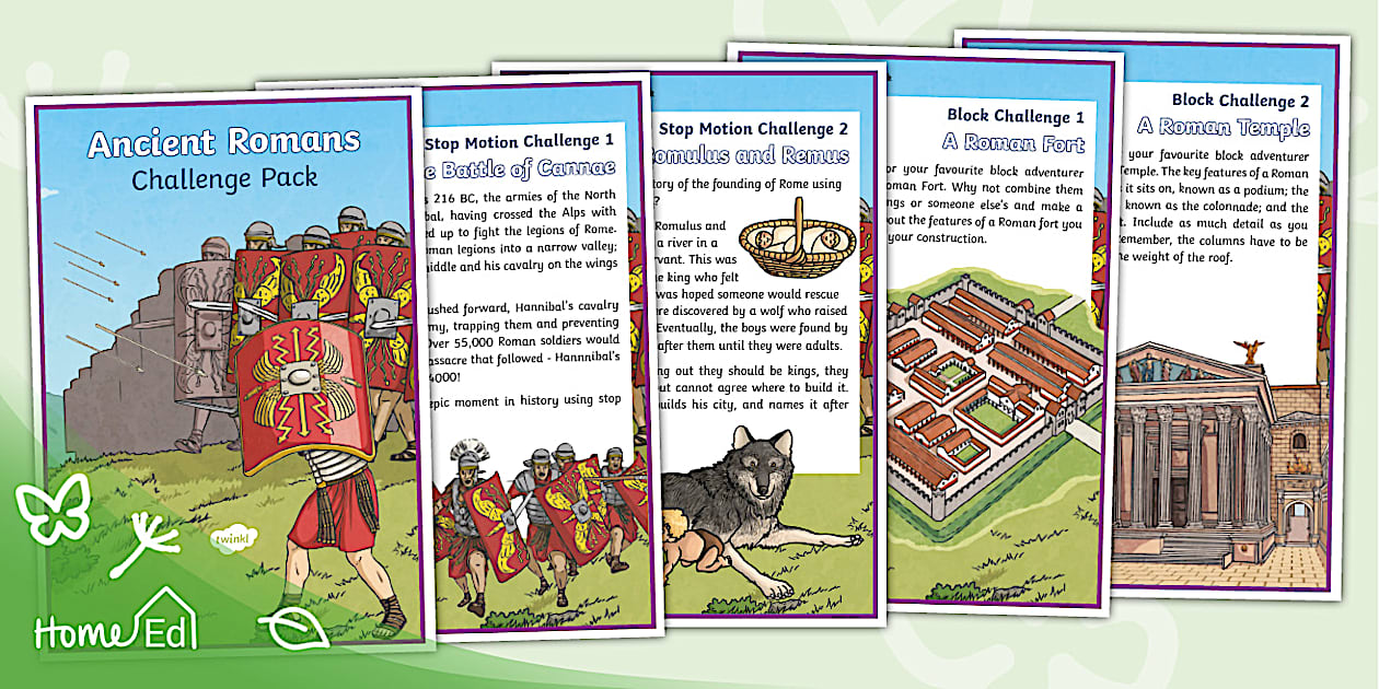 Ancient Romans Activity Pack
