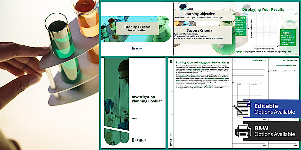 Planning an Investigation KS3 | Science | Beyond - Twinkl