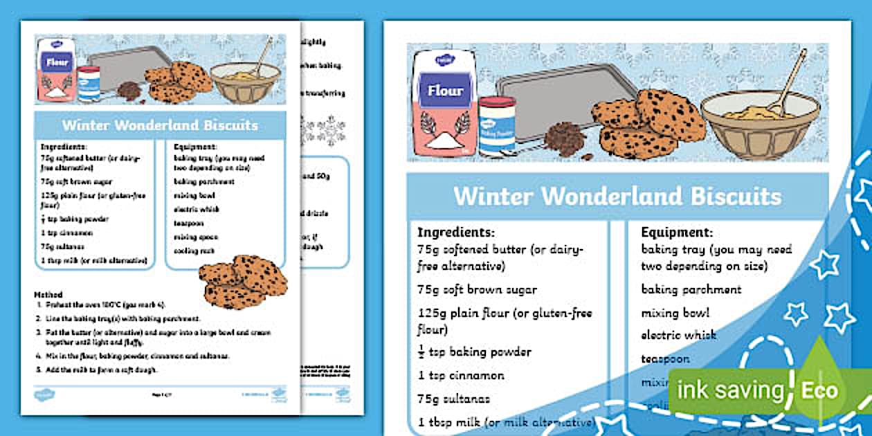 Winter Wonderland Biscuits