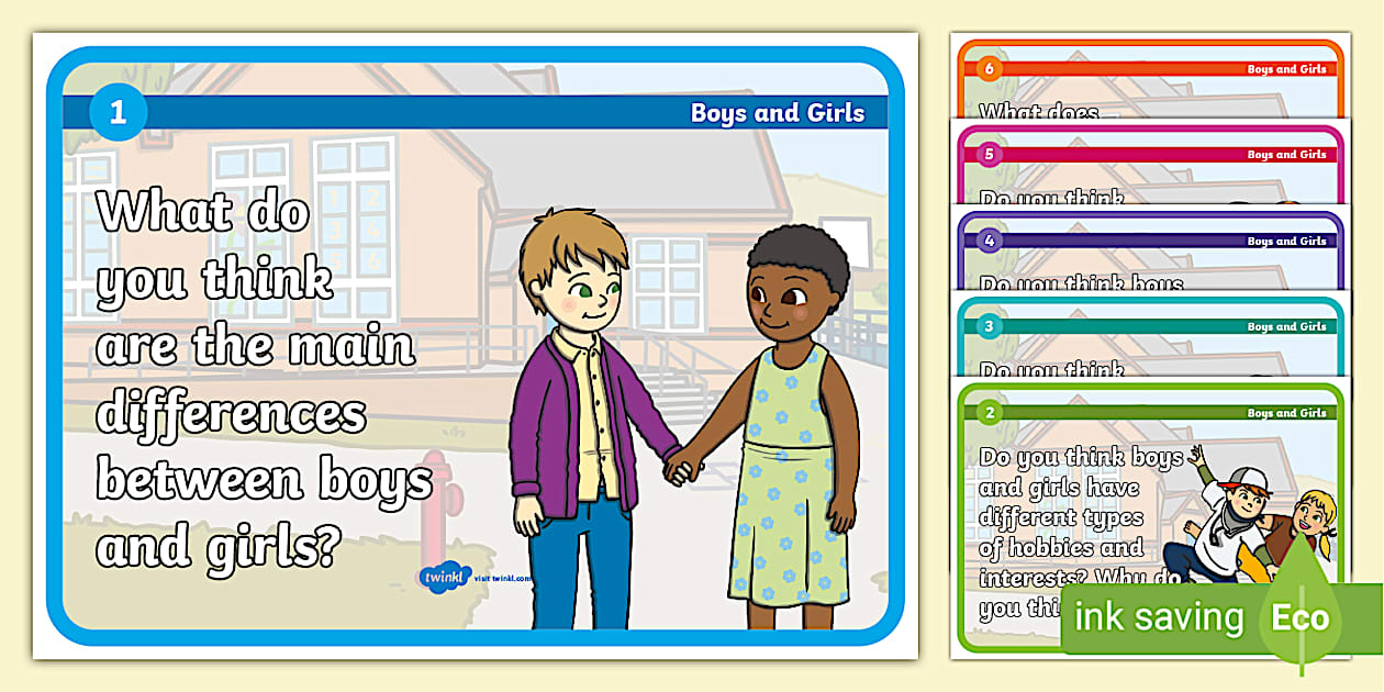 RSHP Boys and Girls Gender Stereotypes Blether Stations