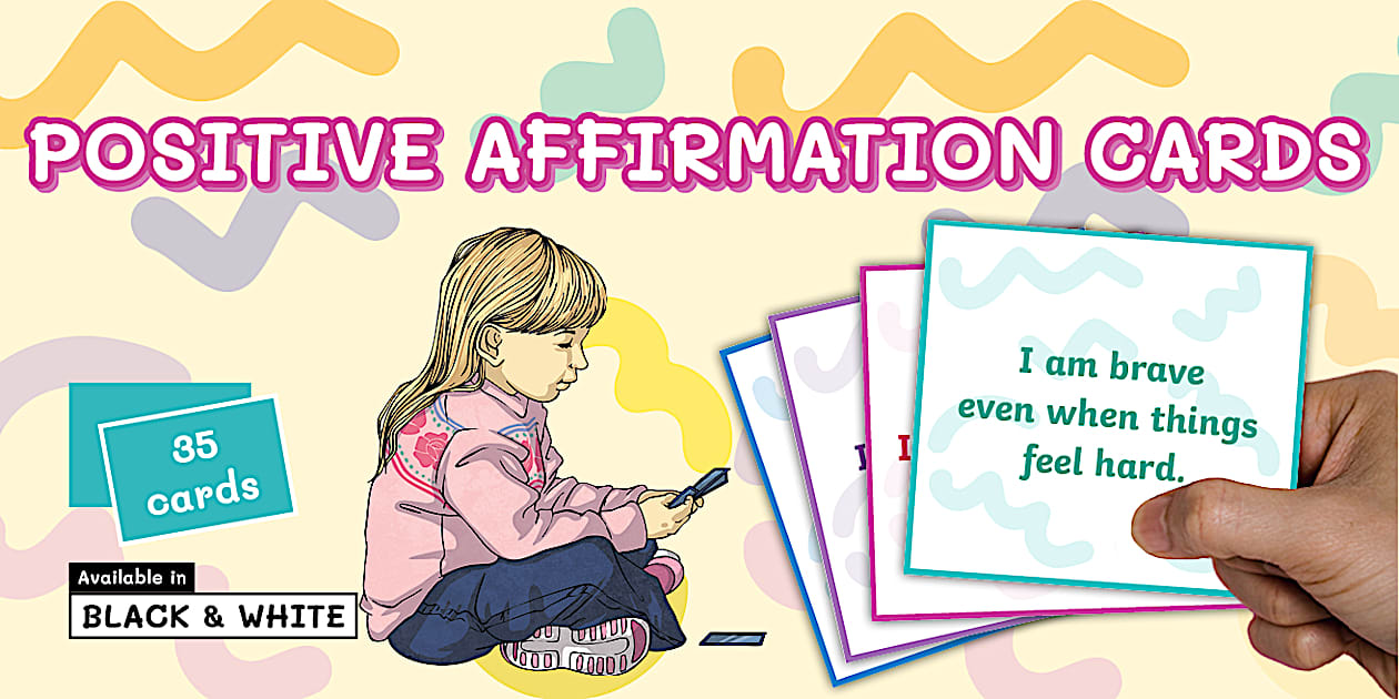 IP Parents Resource Positive Self-Affirmation Cards