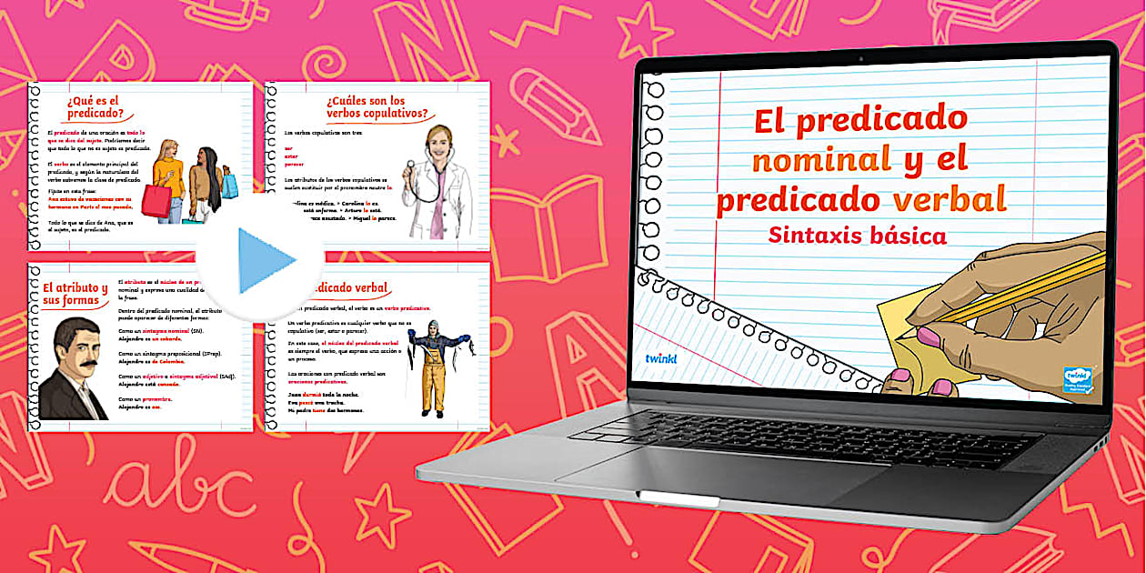 Presentación: El predicado nominal y el predicado verbal - Secundaria