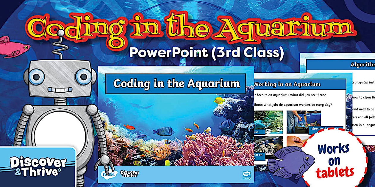 STEM Coding Aquarium PowerPoint