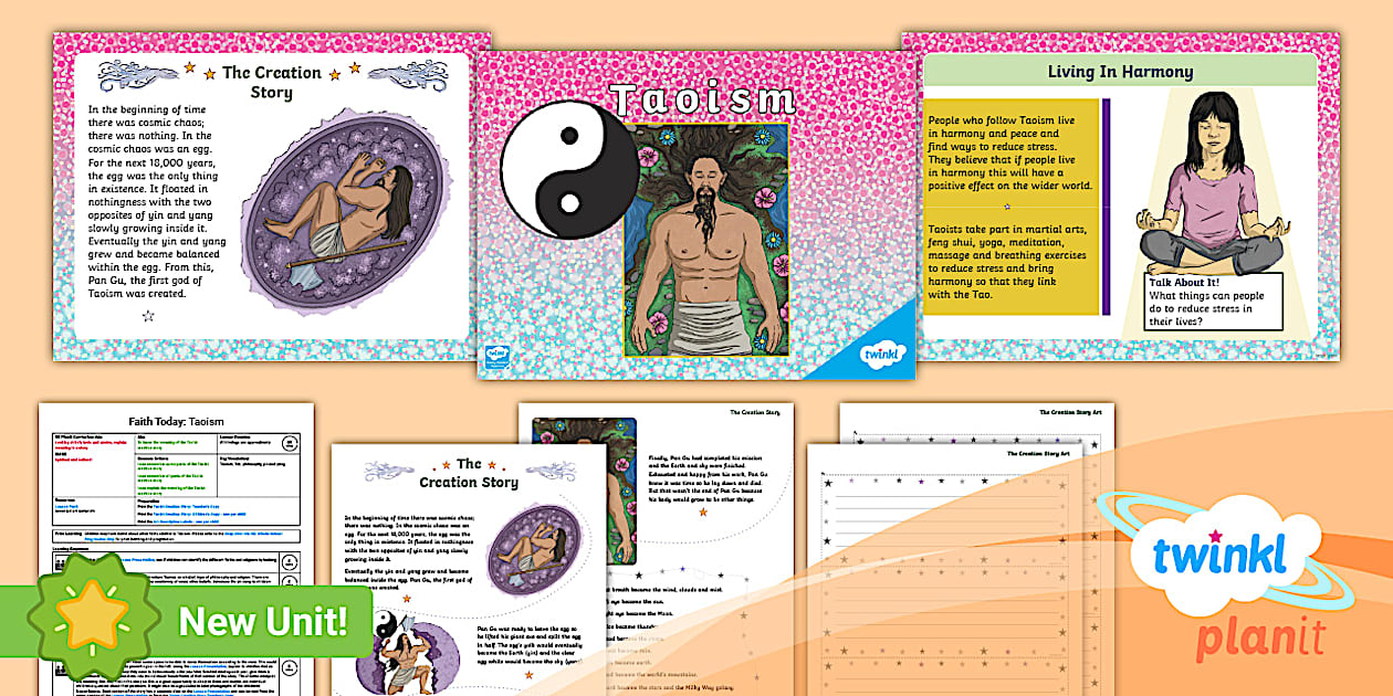 Year 4 Taoism Lesson For Religious Education (teacher made)