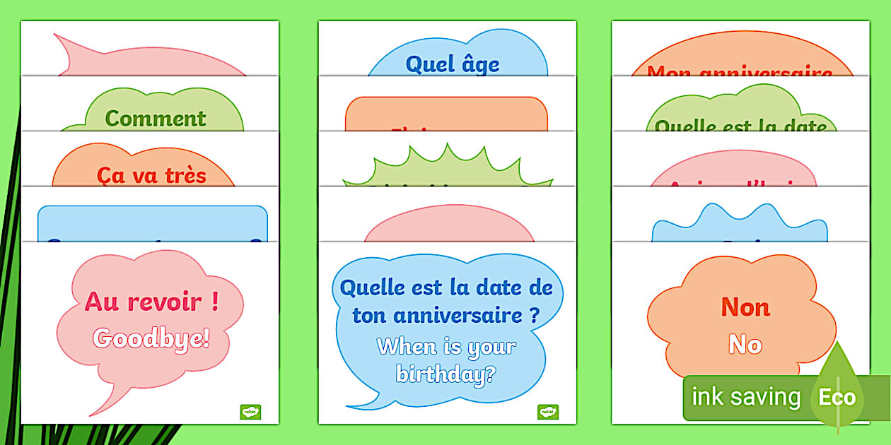 👉 French: Common Phrases Display Posters - KS2 - Twinkl