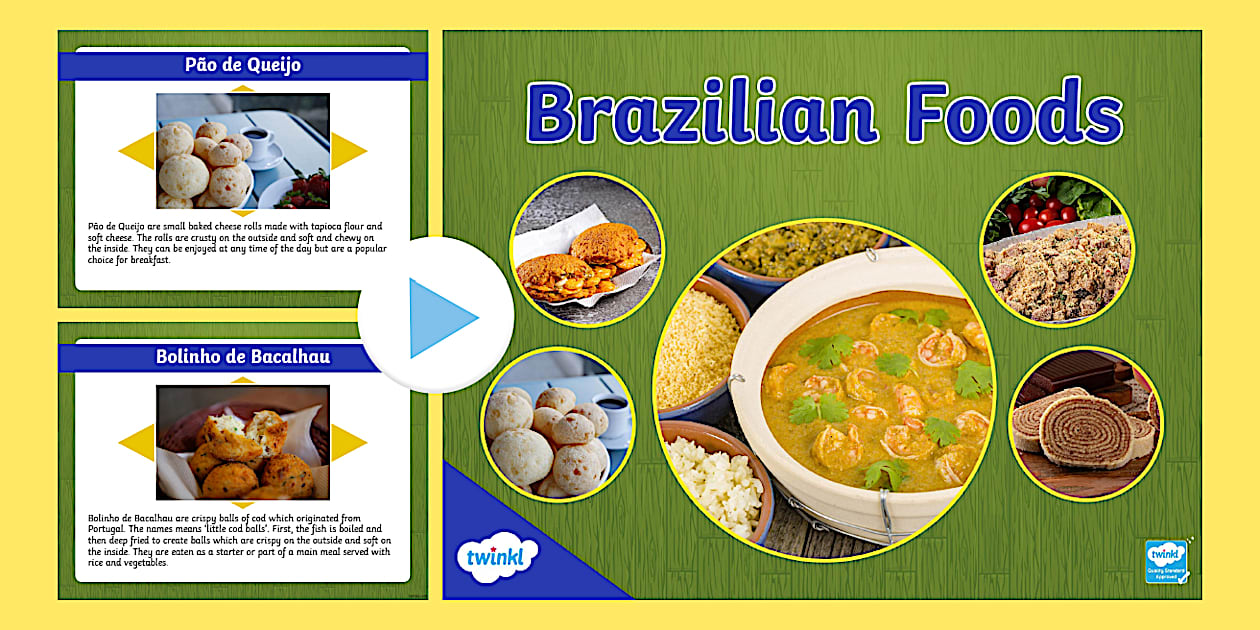 Brazilian Food PowerPoint - KS2 (teacher made) - Twinkl