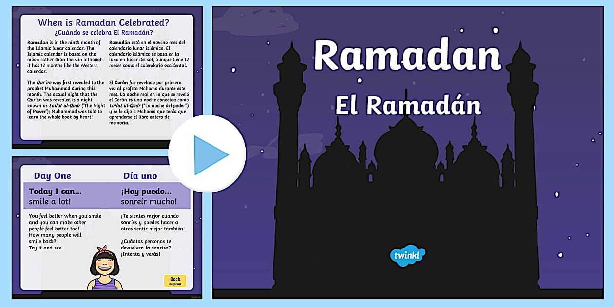 Ramadan Daily Kindness Calendar English/Spanish - Ramadan Daily Kindness