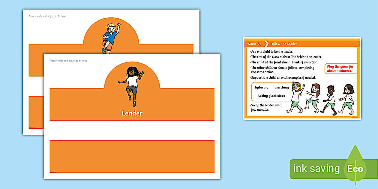 PE Warm Up Follow the Leader Activity | Twinkl - Twinkl