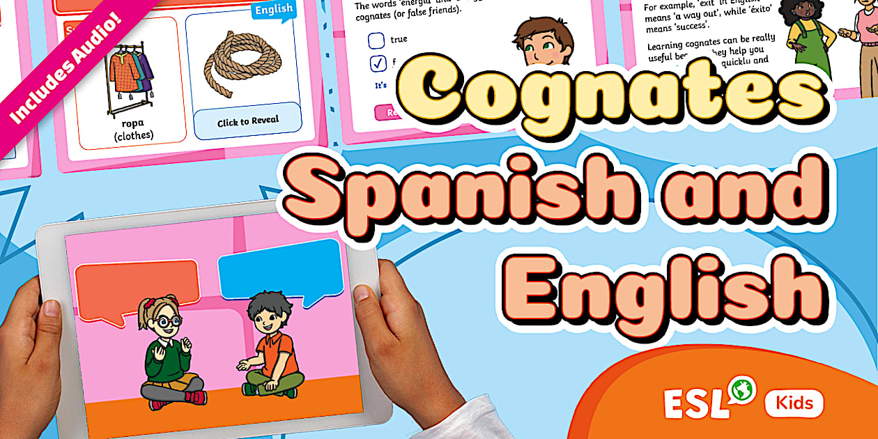 ESL Cognates Lesson [Kids, B1]