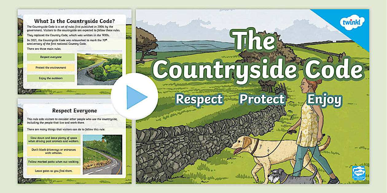 KS2 The Countryside Code PowerPoint, KS2 Countryside Code PowerPoint ...
