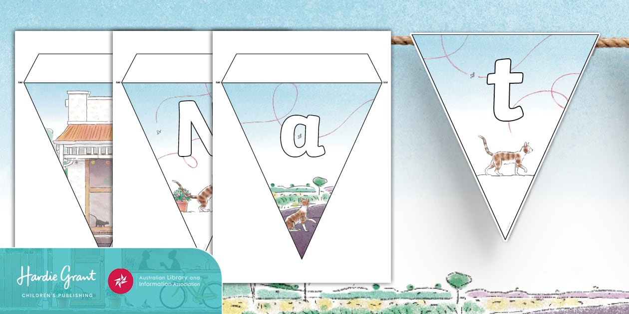 FREE! - 'The Truck Cat' Display Bunting (teacher made)