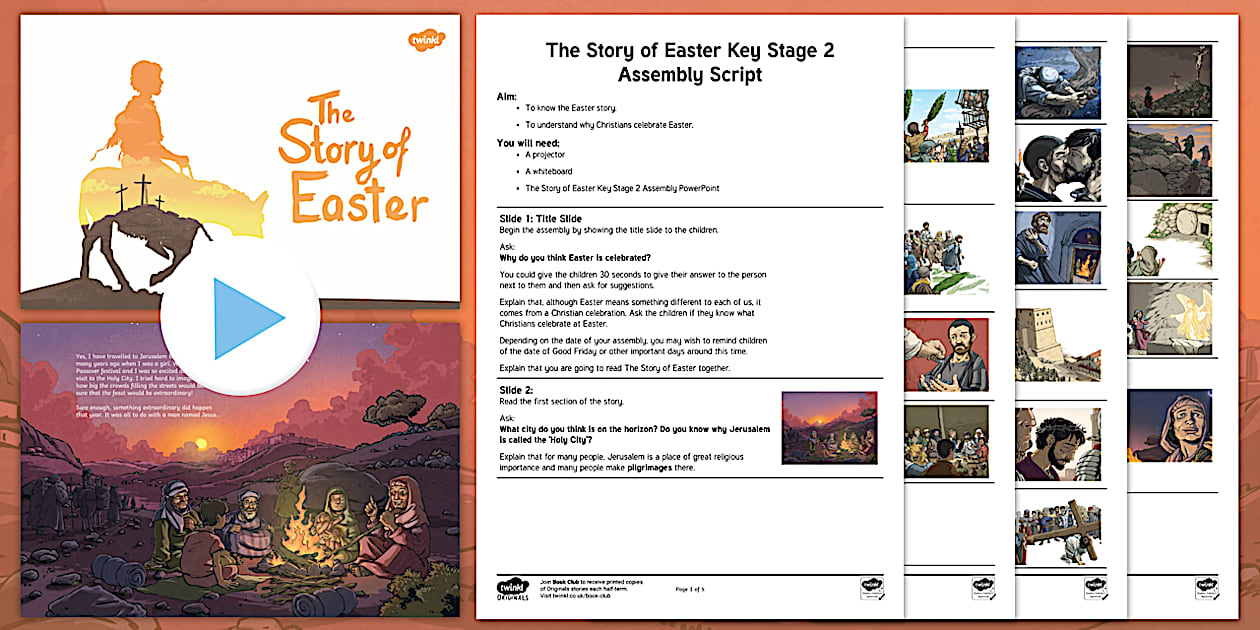 Easter Story Assembly KS2 | The Story of Easter