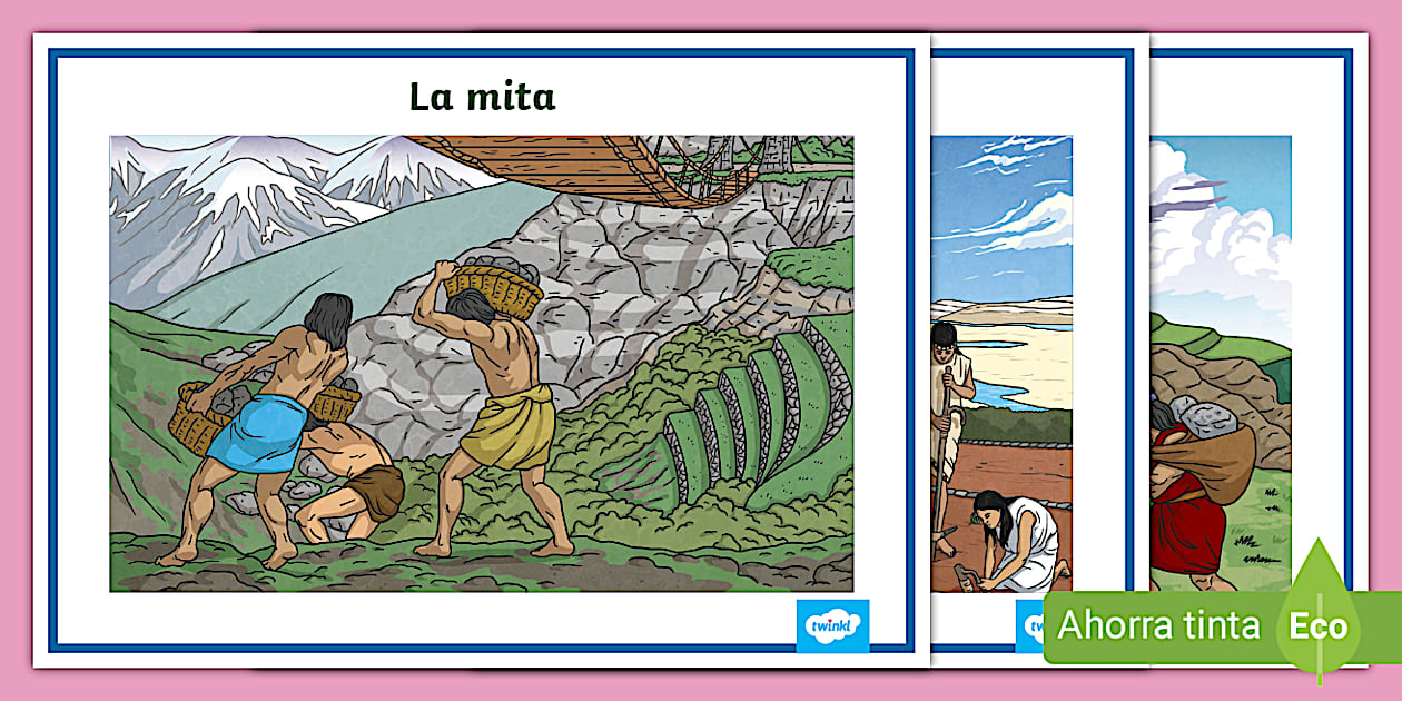 Imágenes: la mita, la minka y el ayni