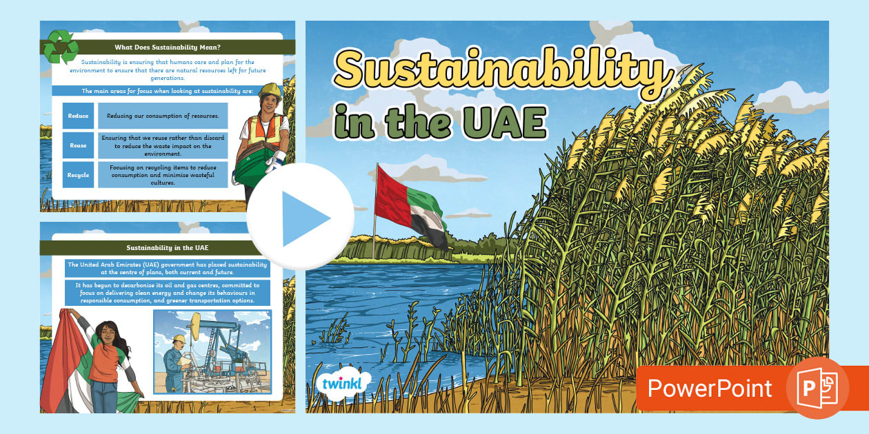 Sustainability Power Point (teacher made) - Twinkl