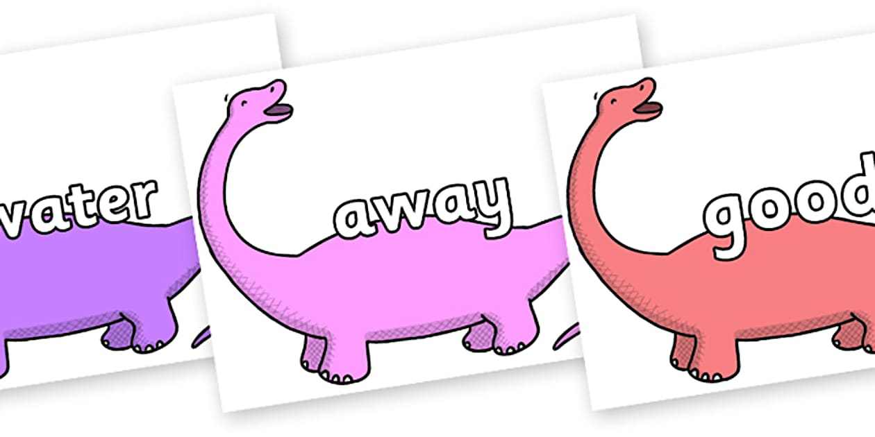 Next 200 Common Words on Apatosaurus to Support Teaching on Harry and the