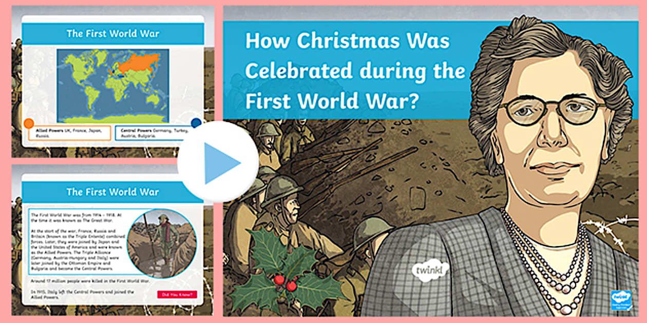 How Was Christmas Celebrated during the First World War? PowerPoint