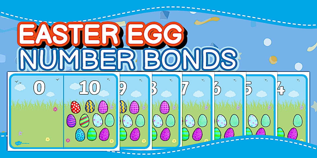 Easter Egg Number Bonds
