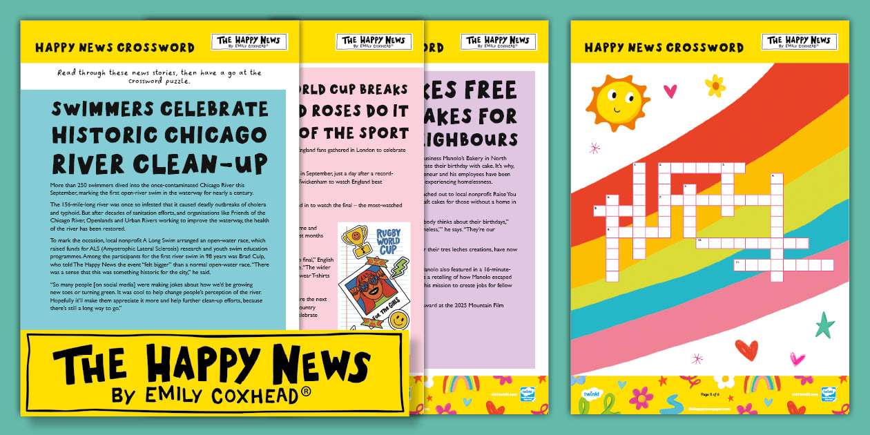The Happy Newspaper Issue 40: Crossword