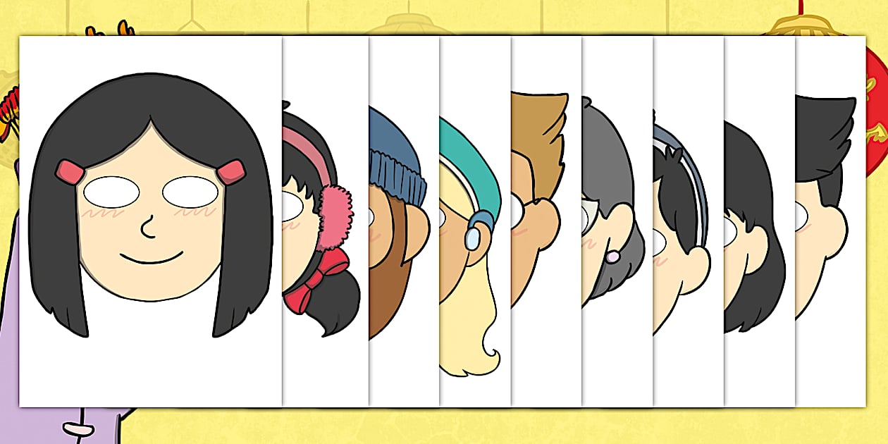 Mygydau Chwarae Rôl Dreigiau yn y Ddinas (teacher made)