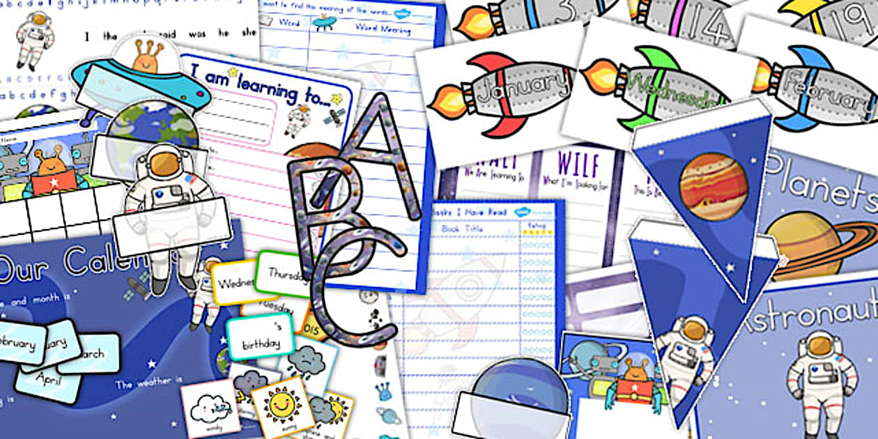 Space-Themed Classroom Decoration Pack | Twinkl - Twinkl