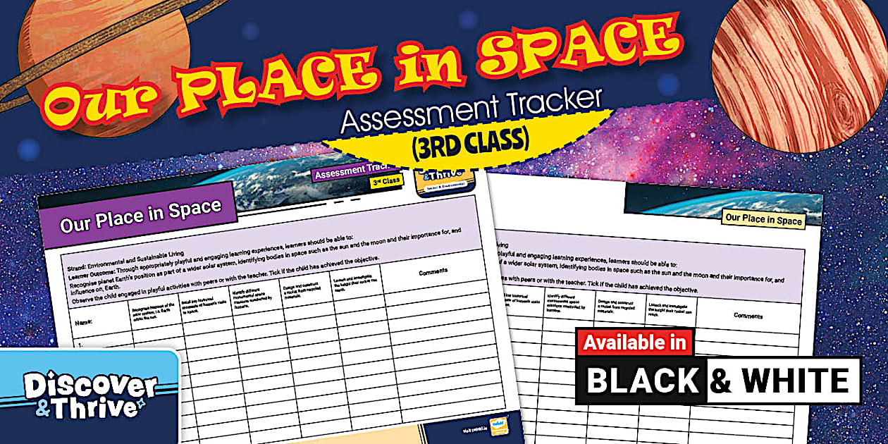 Space Assessment Tracker Teacher Aid