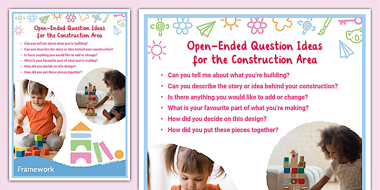Open-Ended Question Ideas - Construction - Twinkl