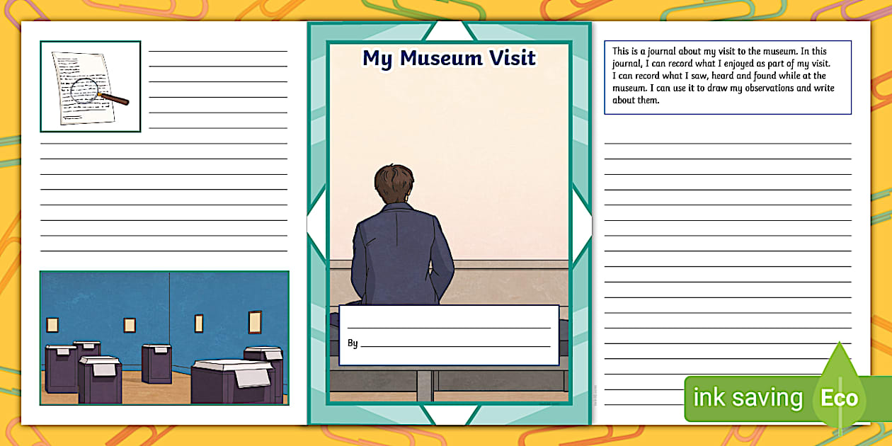 My Museum Visit Journal Writing Template
