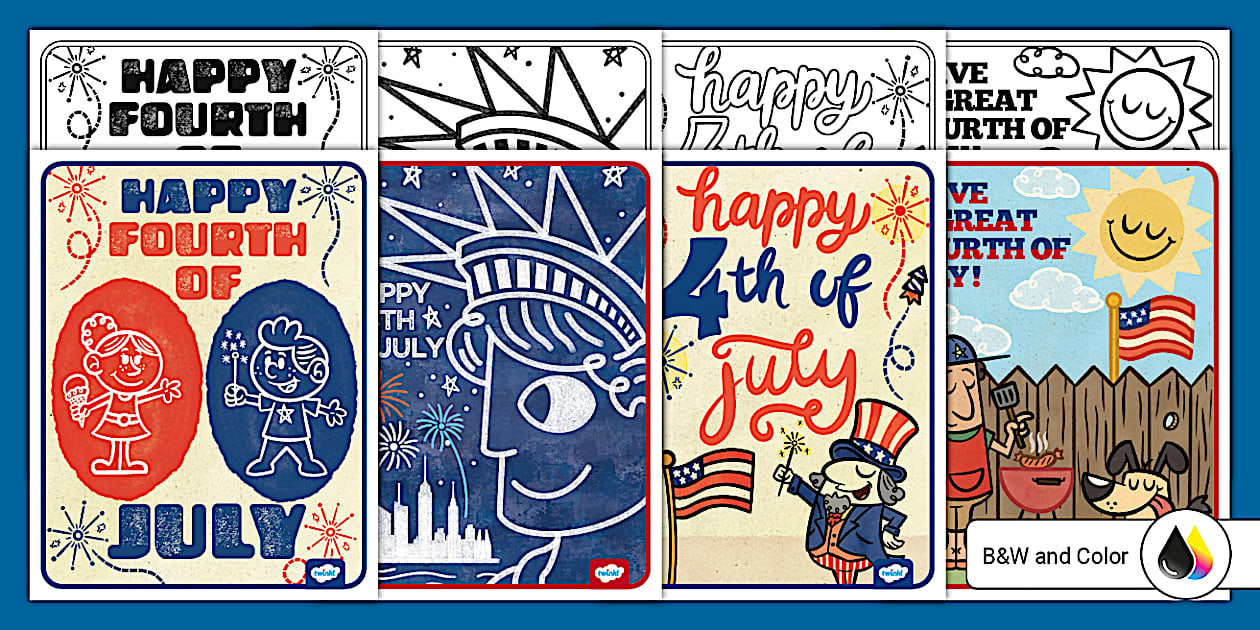 Fourth of July Posters | Independence Day | Twinkl USA