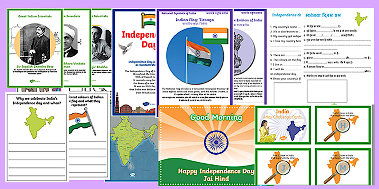 Independence Day Celebration in School - Resource Pack