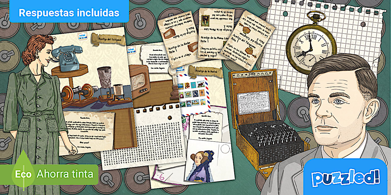 Acertijos Escape Room en PDF - Twinkl Puzzled (teacher made)