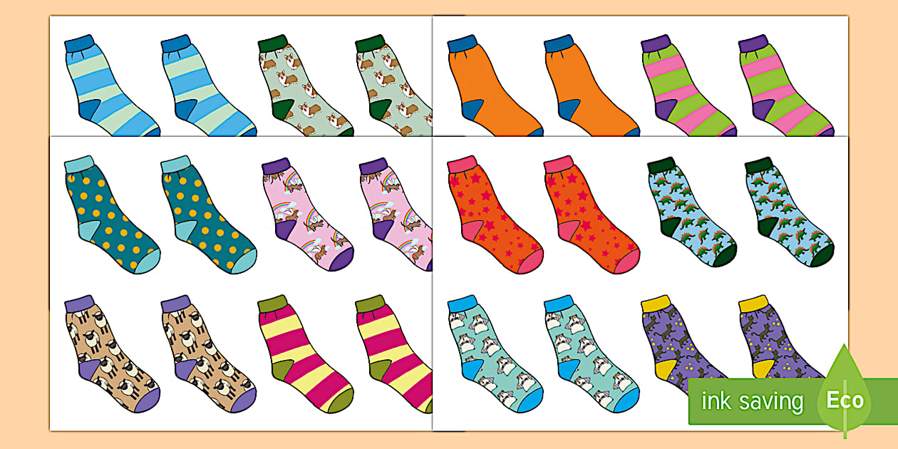 Hunt the Pair and Find a Partner | Sock-Matching Game