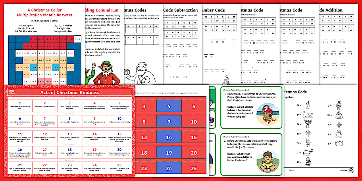 Christmas in the Classroom Teaching Pack (Teacher-Made)