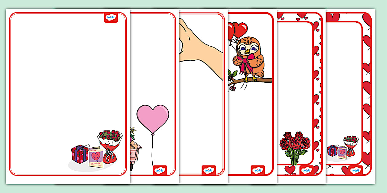 Valentine's Day Editable Heart Posters