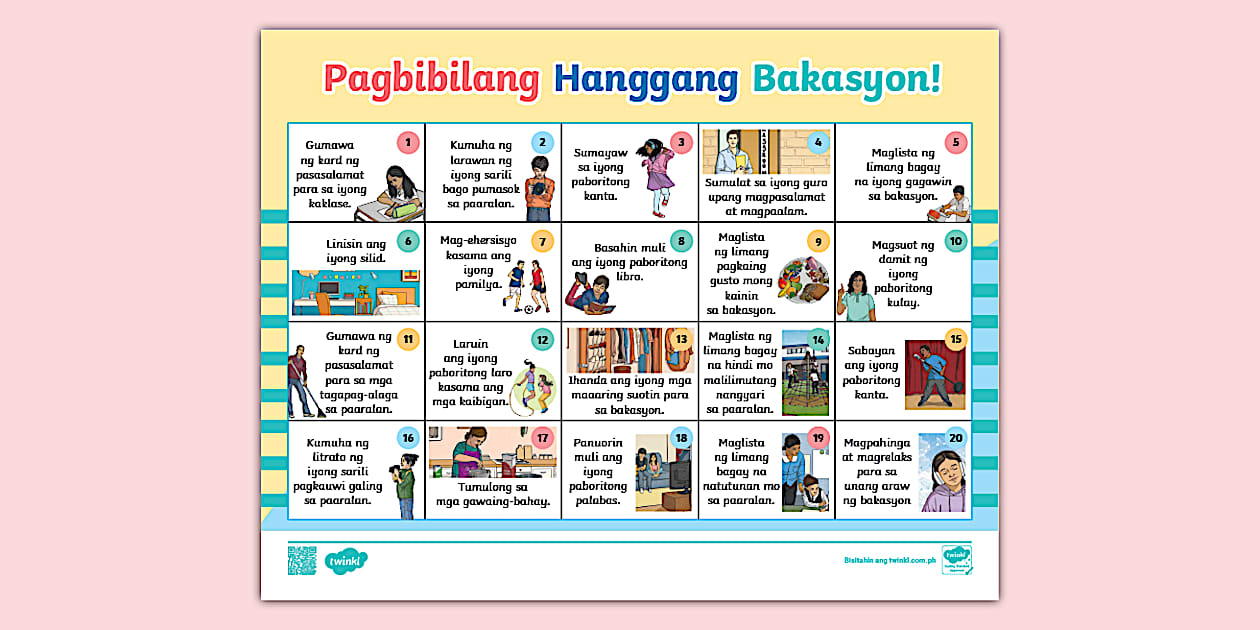 Pagbibilang Hanggang Bakasyon | Philippines | Twinkl