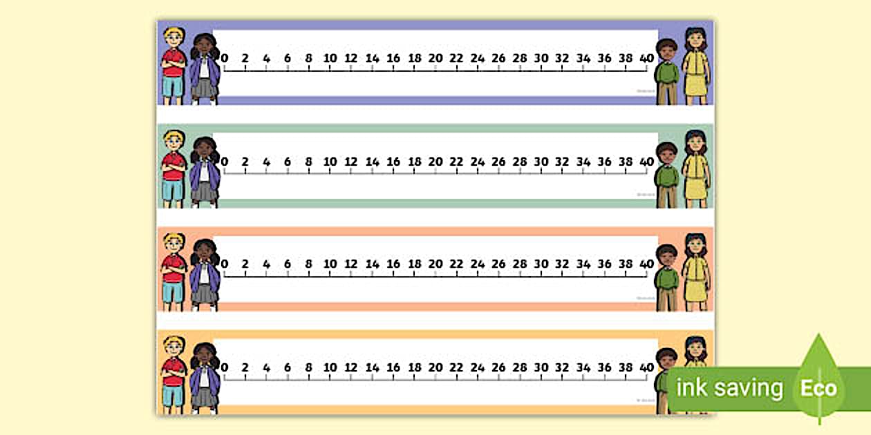 Editable Counting in 2s Number Line (teacher made) - Twinkl